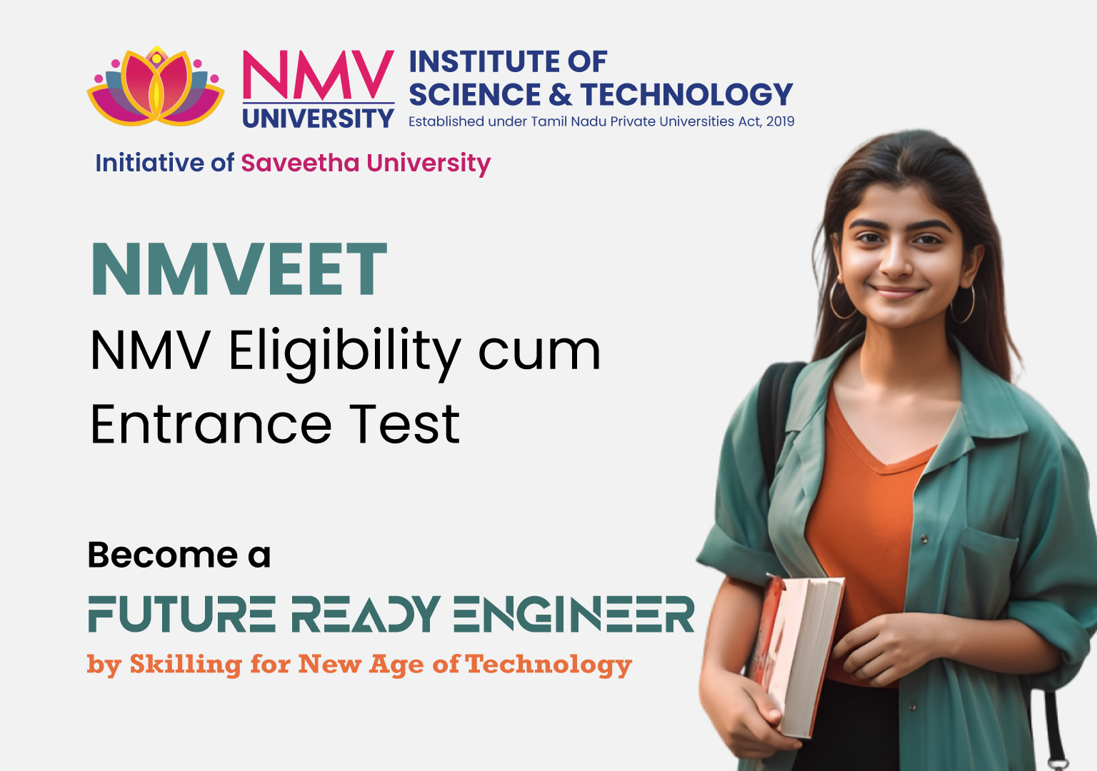 NMVEET - NMV Eligibility cum Entrance Test | NMV University